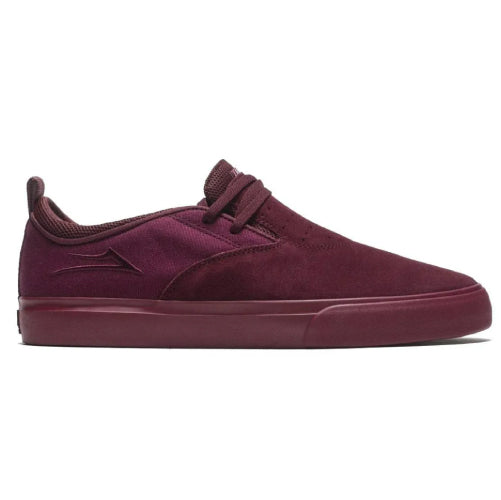 Lakai Riley 2 Skate Shoe - Burgundy – Anchors Skateshop